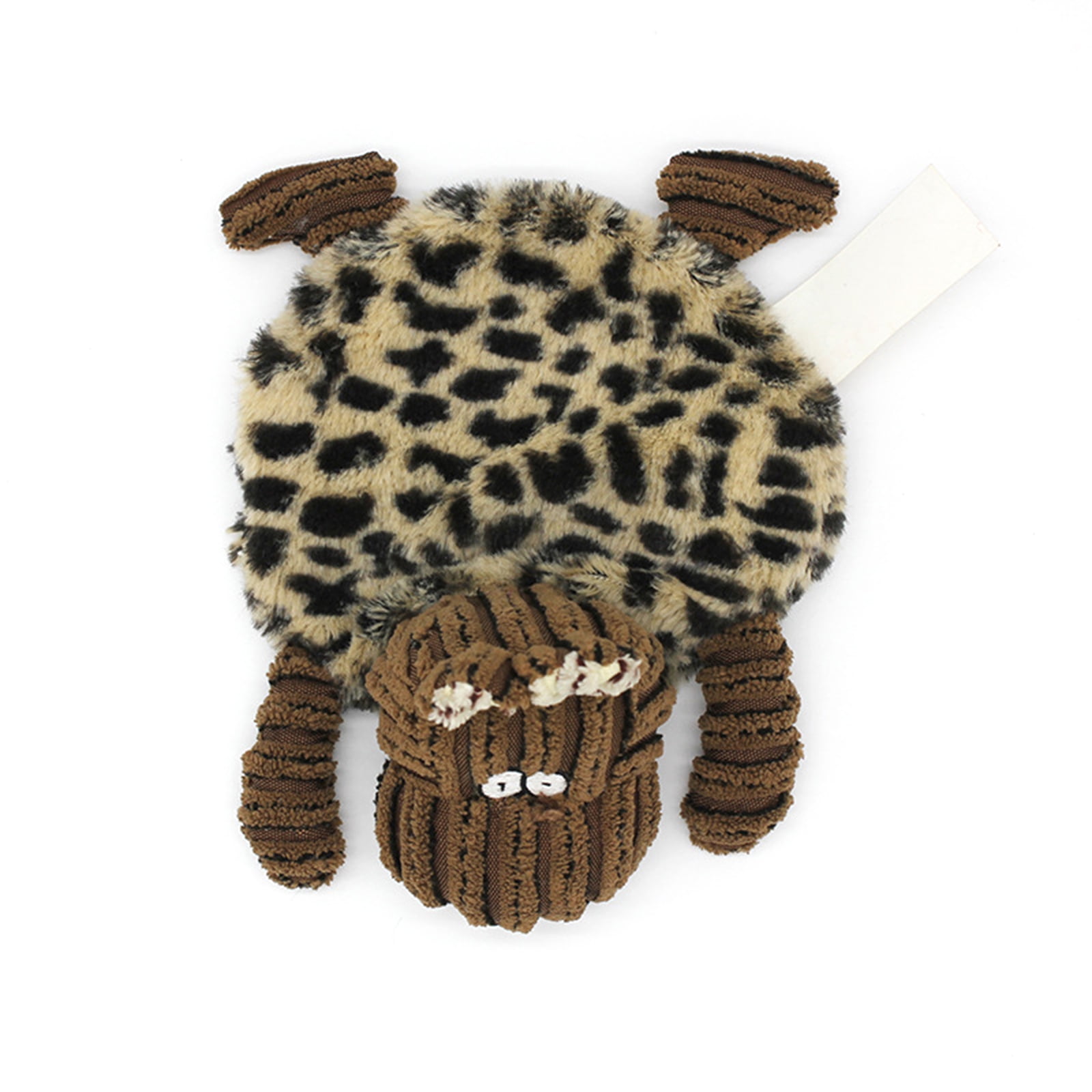 Seetaras Soft Plush Dog Toys Squeaky Cute Cartoon Animals Shape No ...