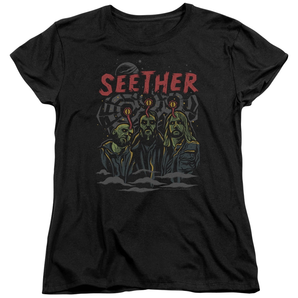 Seether - Mind Control - Women's Short Sleeve Shirt - X-Large - Walmart.com