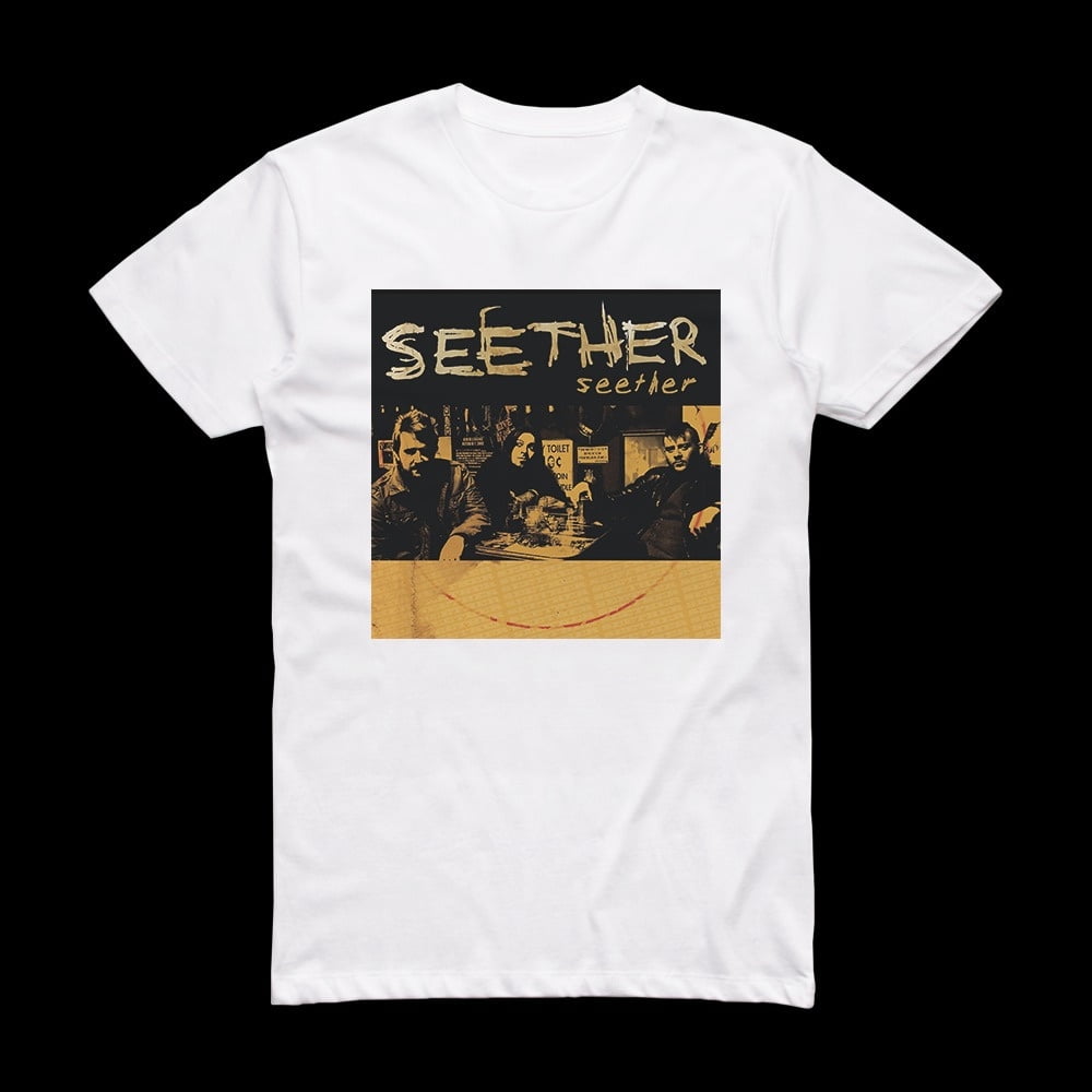 Seether Seether Album Cover T-Shirt White - Walmart.com