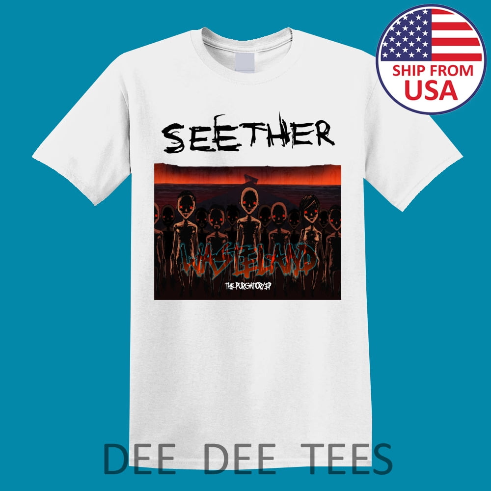 Seether The Purgatory Men's White T-Shirt Size S to 5XL - Walmart.com