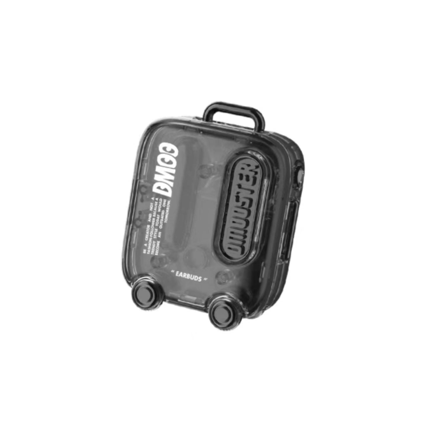 Seetoy Suitcase Shape Wireless Bluetooth Earbuds with 4 Wheels and 2 ...