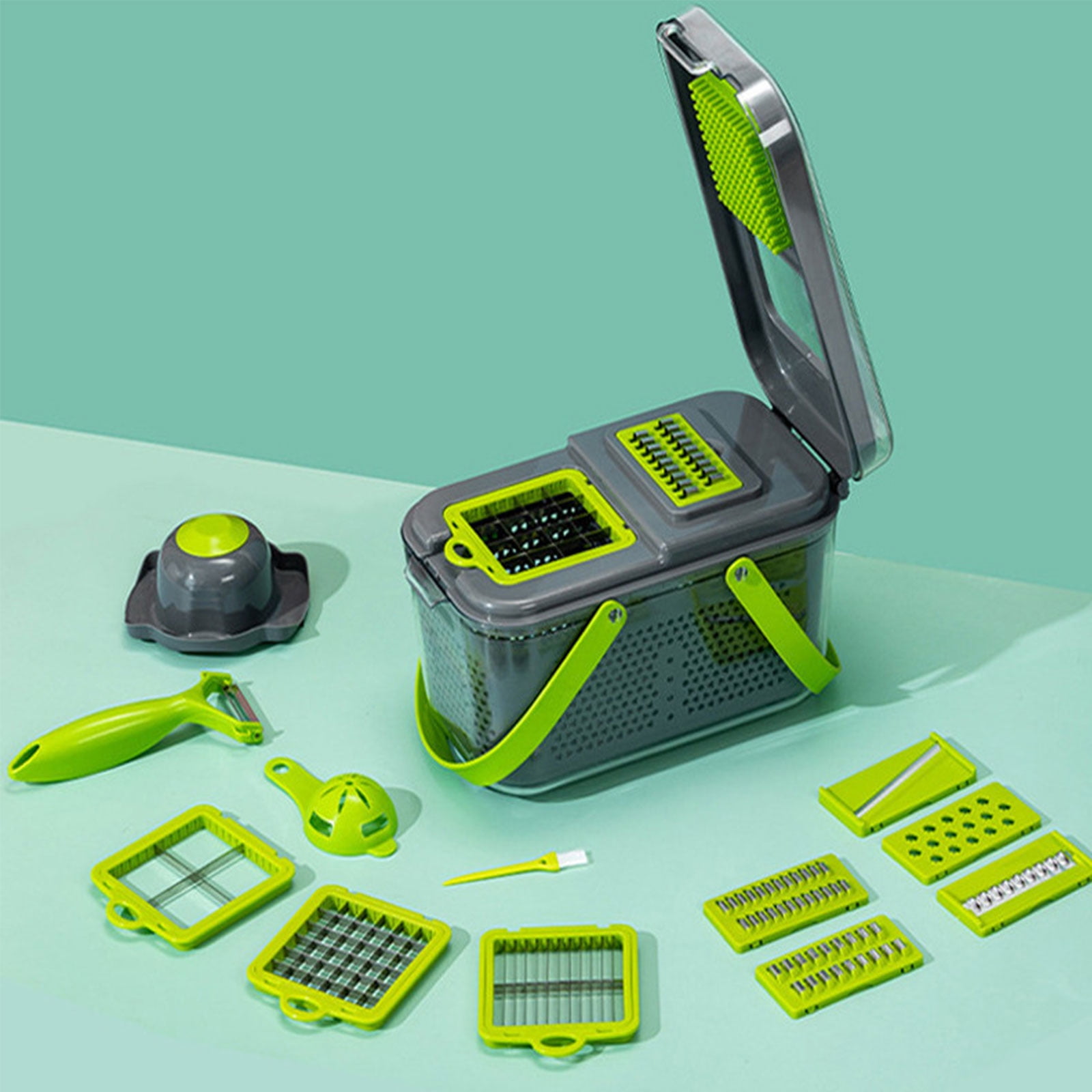 Seewan Fullstar Vegetable Chopper， Pro 22 In 1 Multifunctional ...