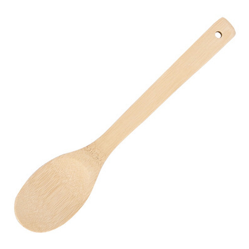 Seewan Long Handle Bamboo Spatula Bamboo Cooking Kitchen Utensils ...