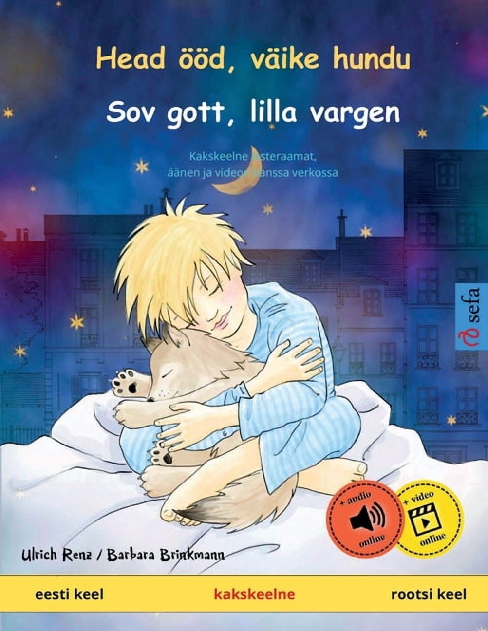 Sefa Picture Books in Two Languages Head ööd, väike hundu - Sov gott ...