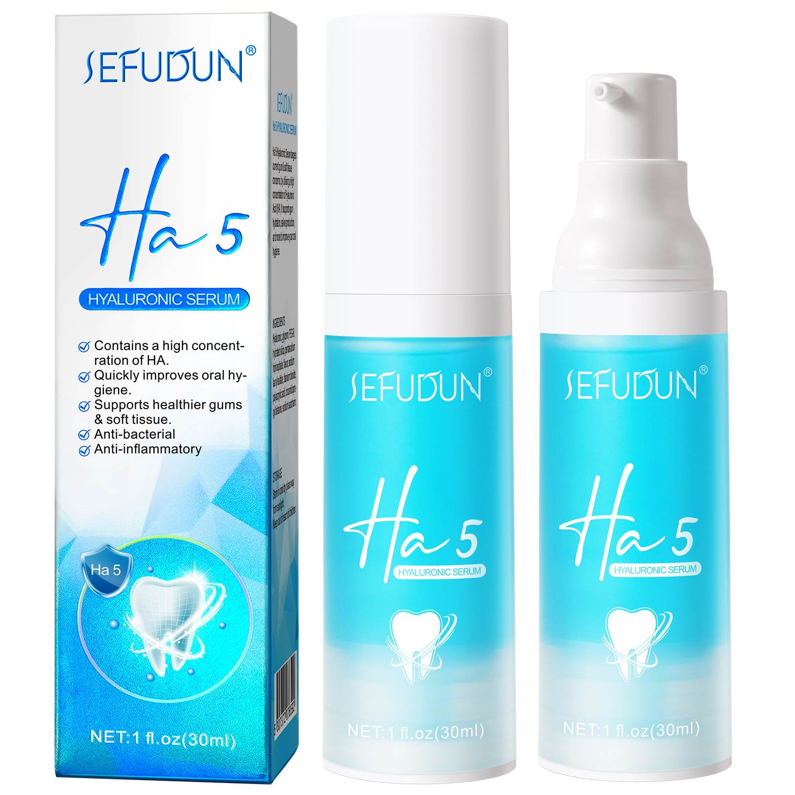 Sefudun Enamel Repairing Toothpaste HA-5 Hyaluronic Serum Toothpaste ...