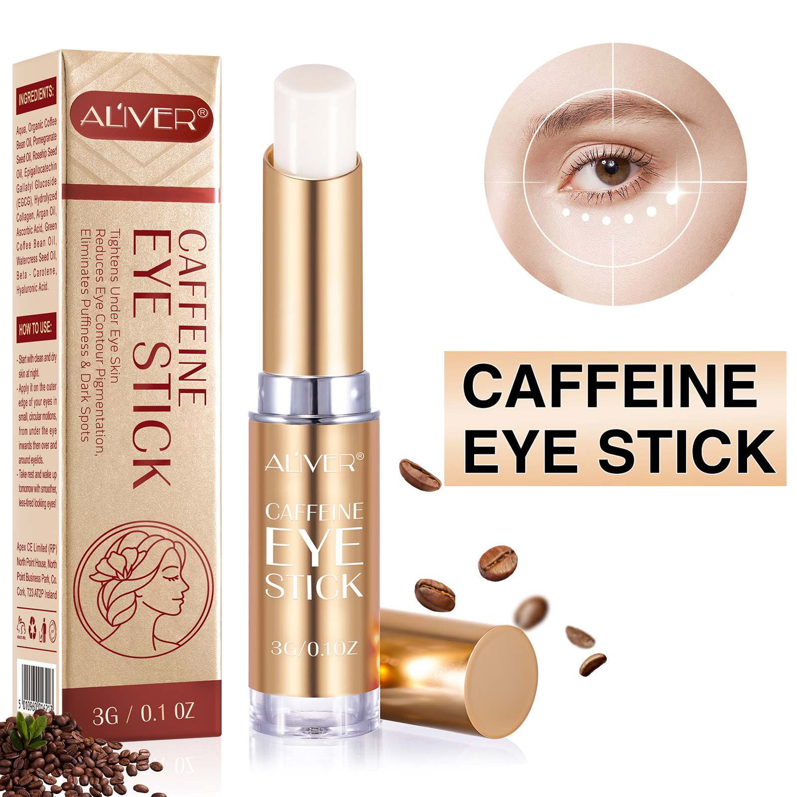 Sefudun Eye Stick, Eye Repair Cream, Brightening Eye Cream for ...