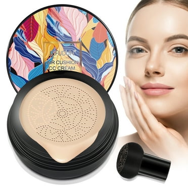 Air Cushion CC Cream Mushroom Head, Moisturizing Concealer Makeup Base, Primer Liquid Foundation ...