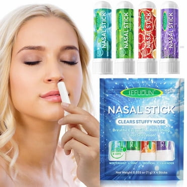 BoomBoom Nasal Stick (3 Pack) | Enhances Breathing + Boosts Focus ...