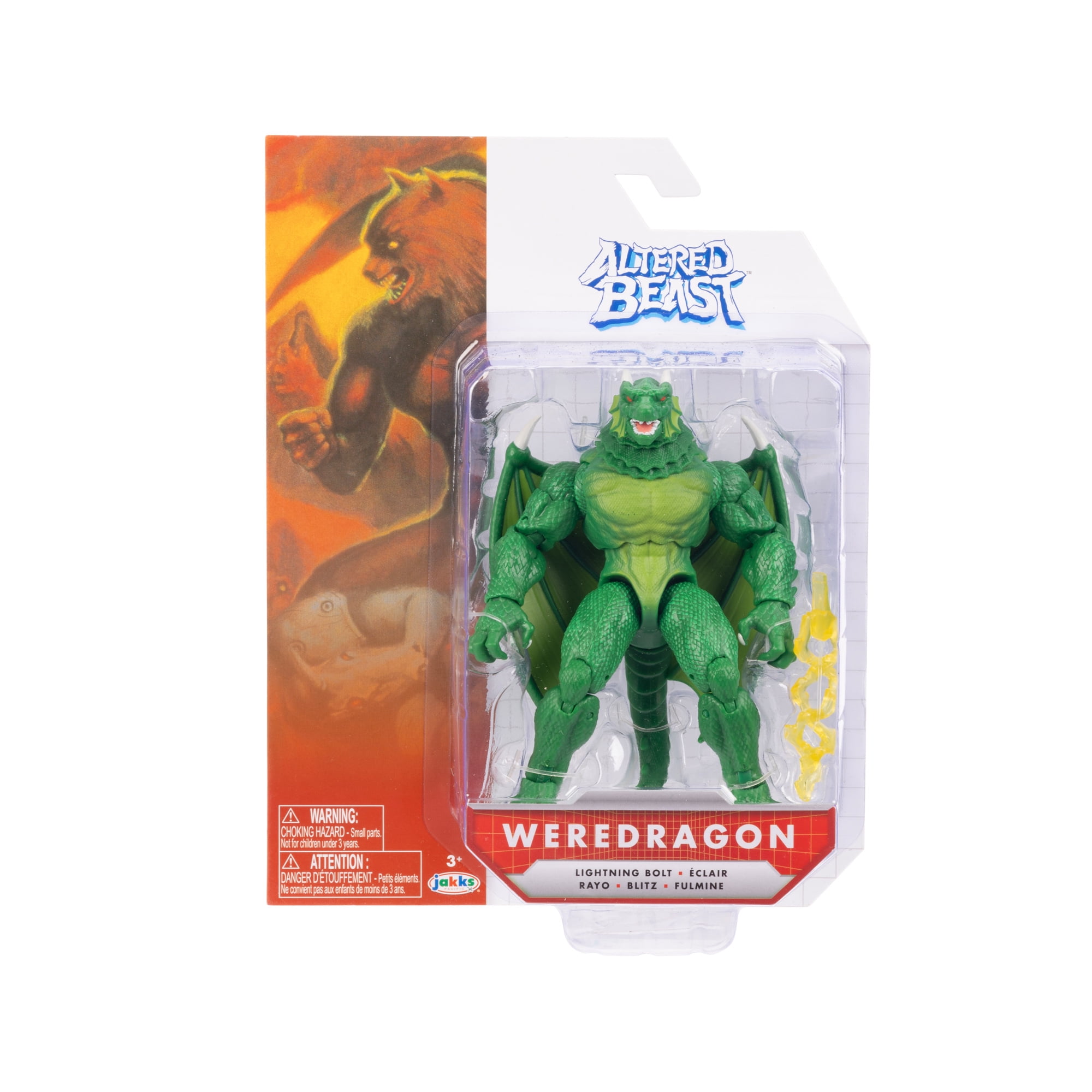 Sega 4 inch Action Figure Altered Beast Dragon with 22 Points of ...