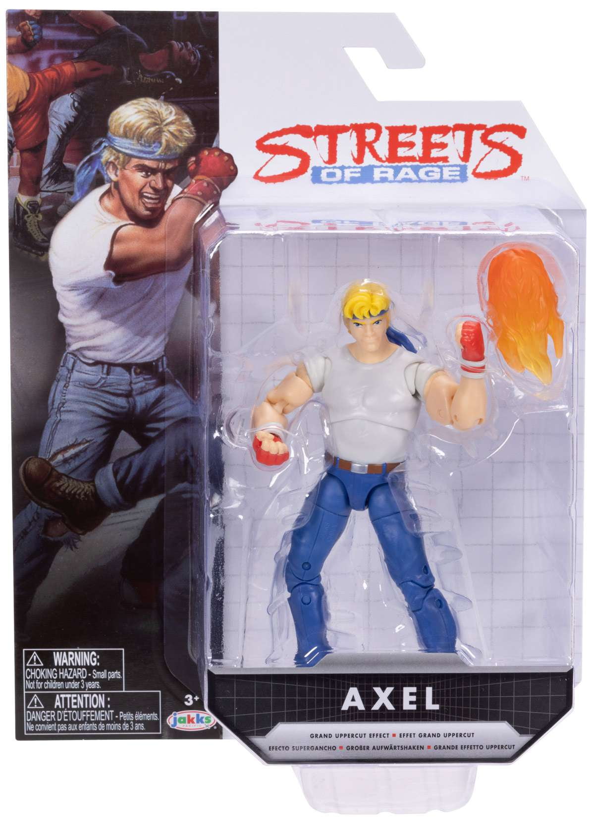 4 Inch Sega Axel Action Figure from Streets of Rage with 22 Points of ...