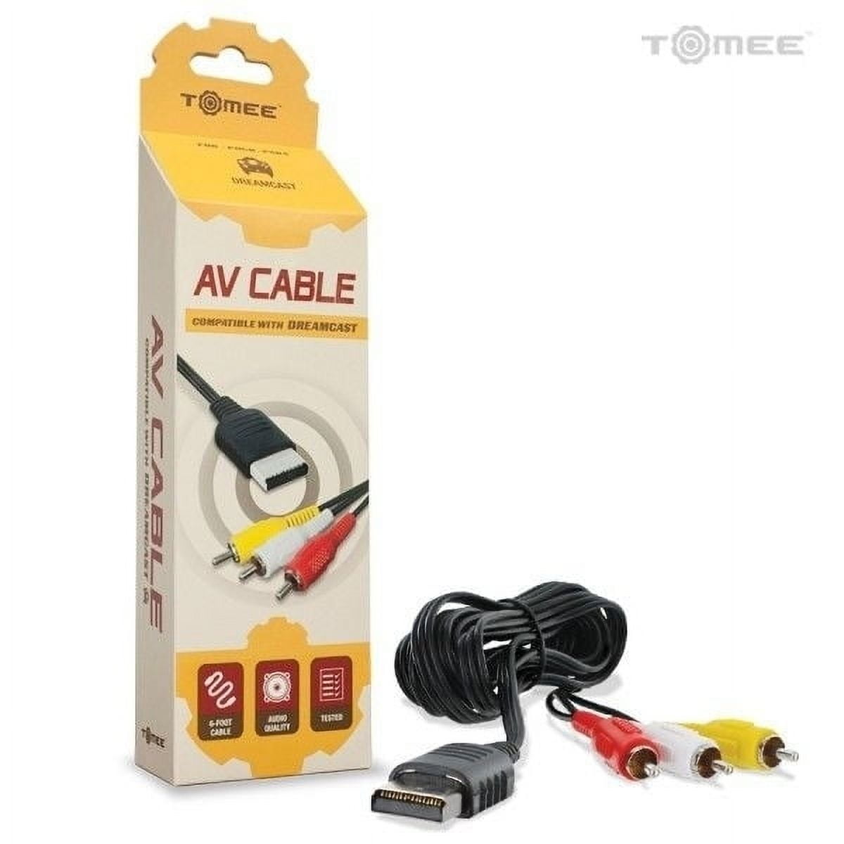 Sega Dreamcast Standard AV Cable - Walmart.com