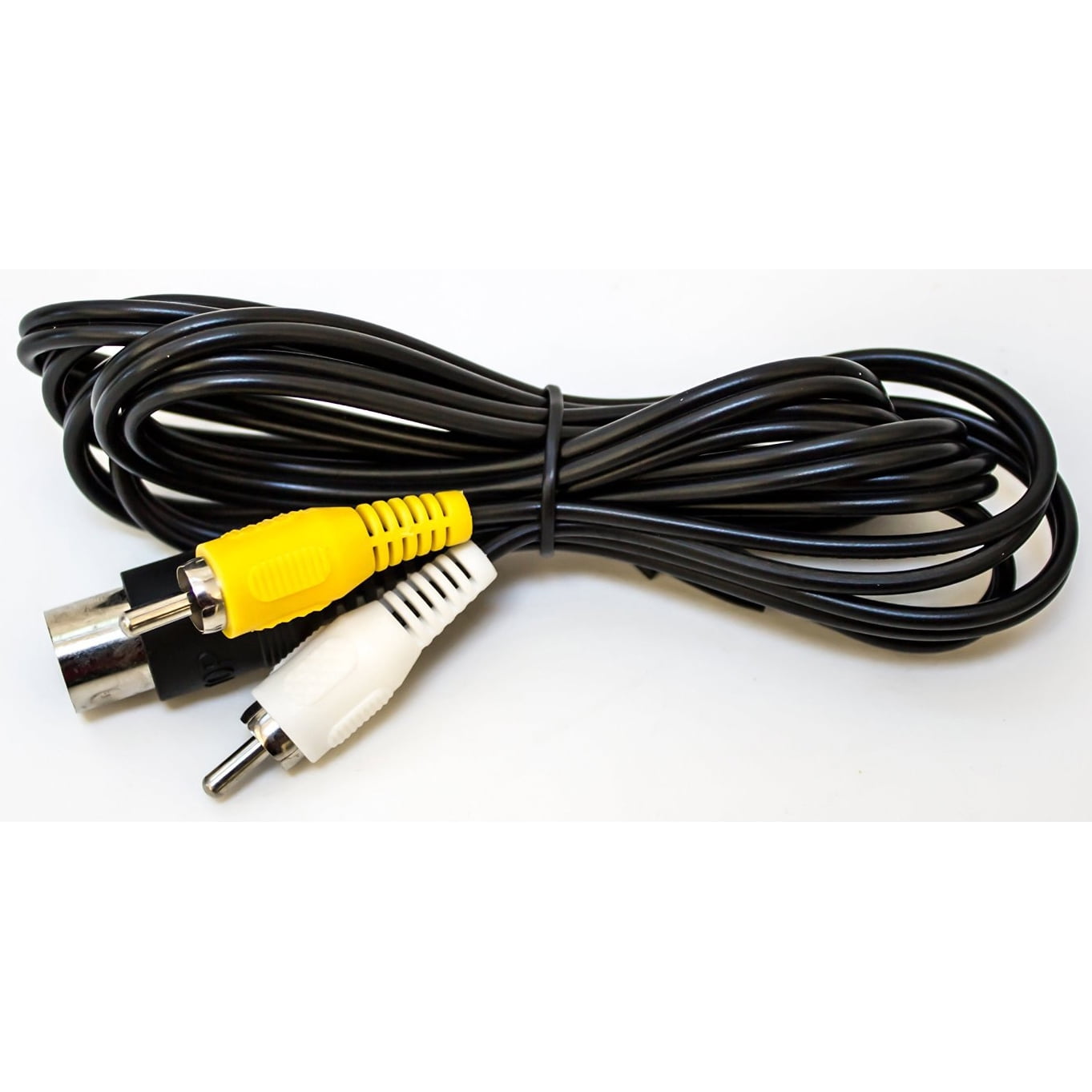 Sega Genesis 1 Standard AV Cable RCA Connection Cord - 6ft for TV Video ...