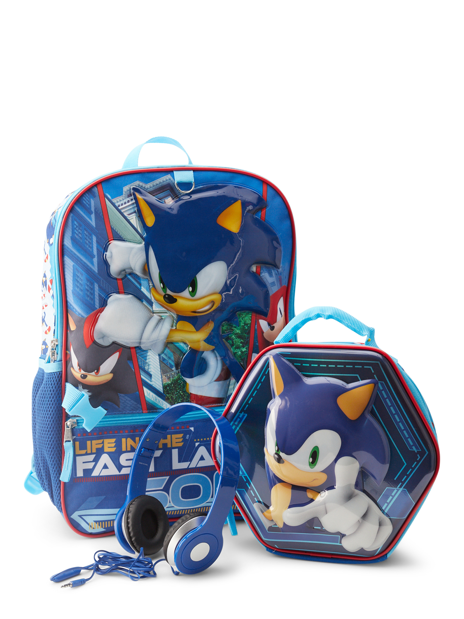 Sonic the Hedgehog Doll Plush Backpack - 17" Tails Backpack - Walmart.com