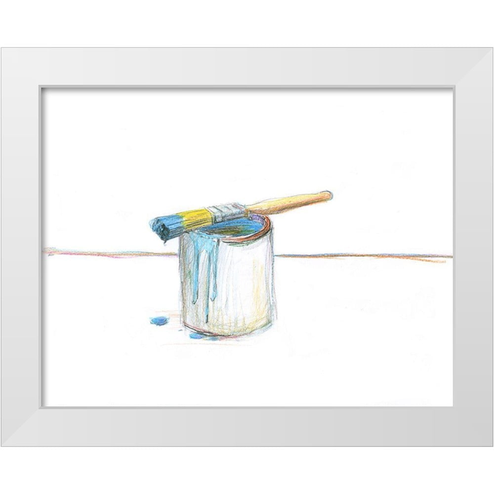 Segal, Alan 14x12 White Modern Wood Framed Museum Art Print Titled ...