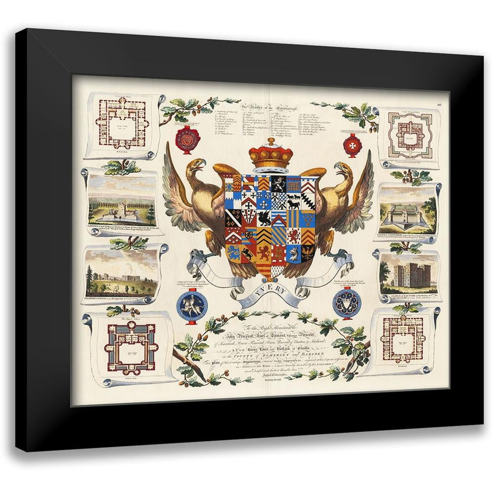Segar, Sir William 14x12 Black Modern Framed Museum Art Print Titled ...