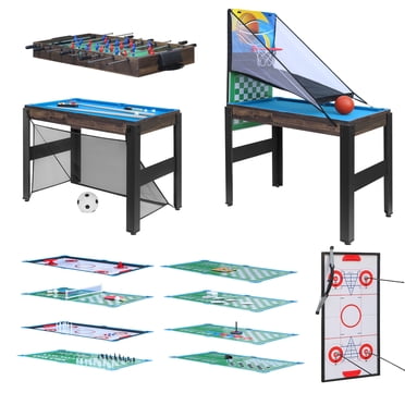 Triumph 3-in-1 Multigame Air Hockey, Billiards Pool and Table Tennis ...