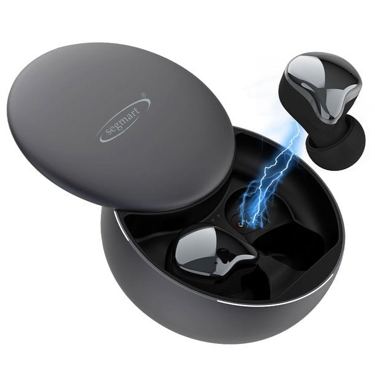 Segmart True Wireless Bluetooth Earbuds, Noise Cancelling, Black, IPX5 ...