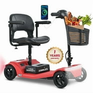 Pride Mobility GoGo Elite 4-Wheel Scooter, 12AH Battery, Transportable ...