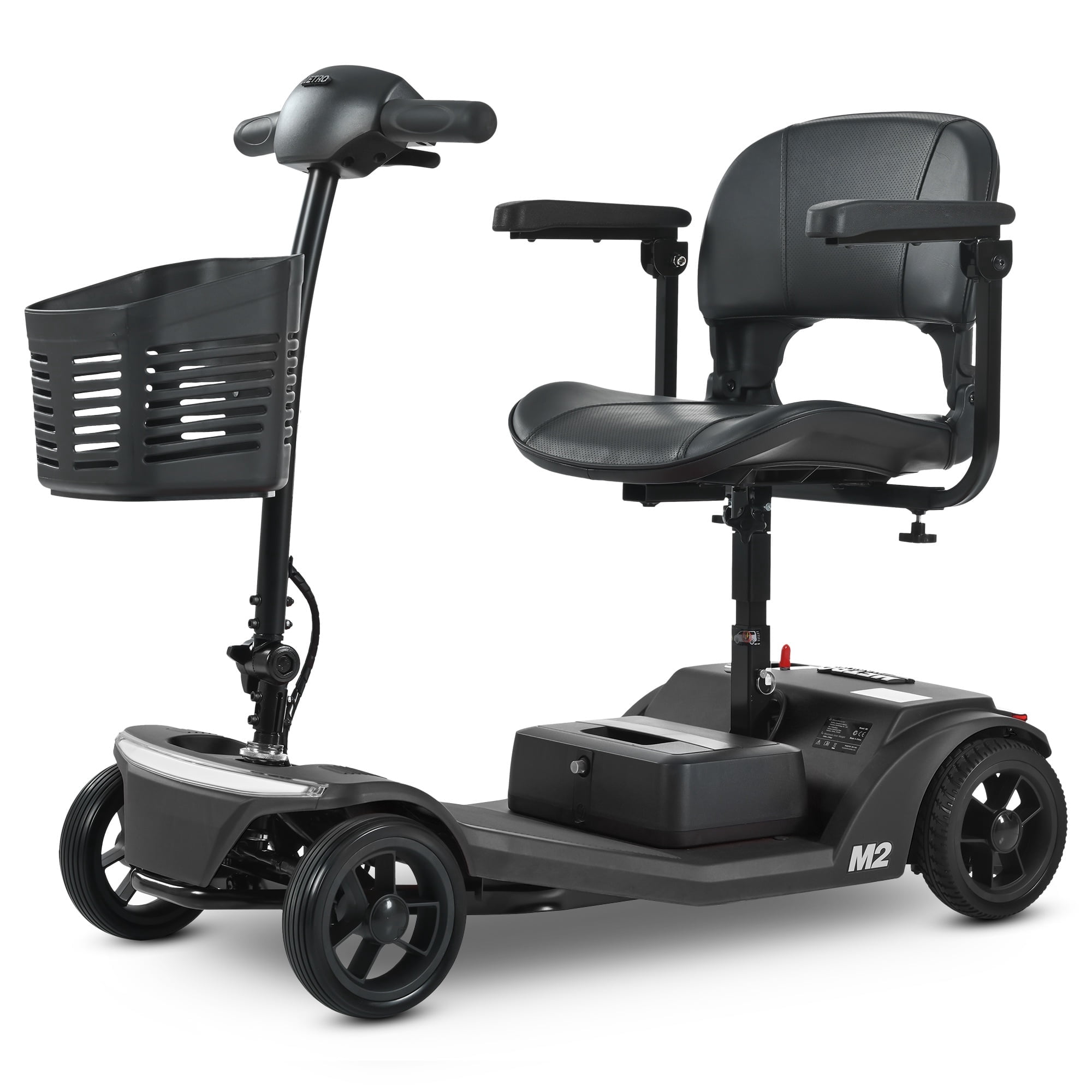 Segmart Mobility Scooters for Seniors, Heavy Duty 4 Wheels Folding ...