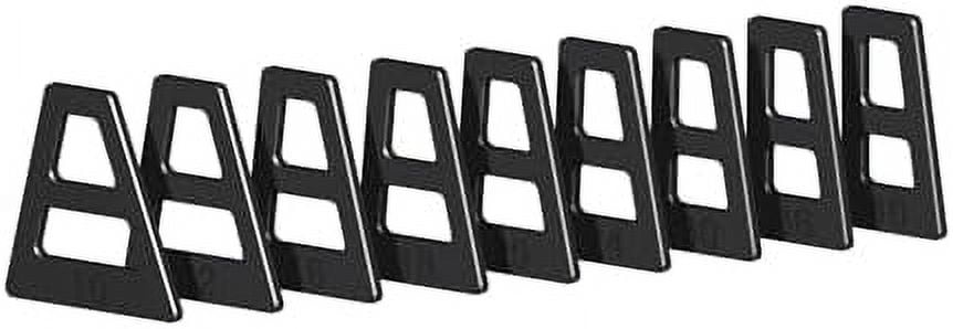 Segmented Bowl Wedgies - Wedges for Segmented Turning (Black) - Walmart.com