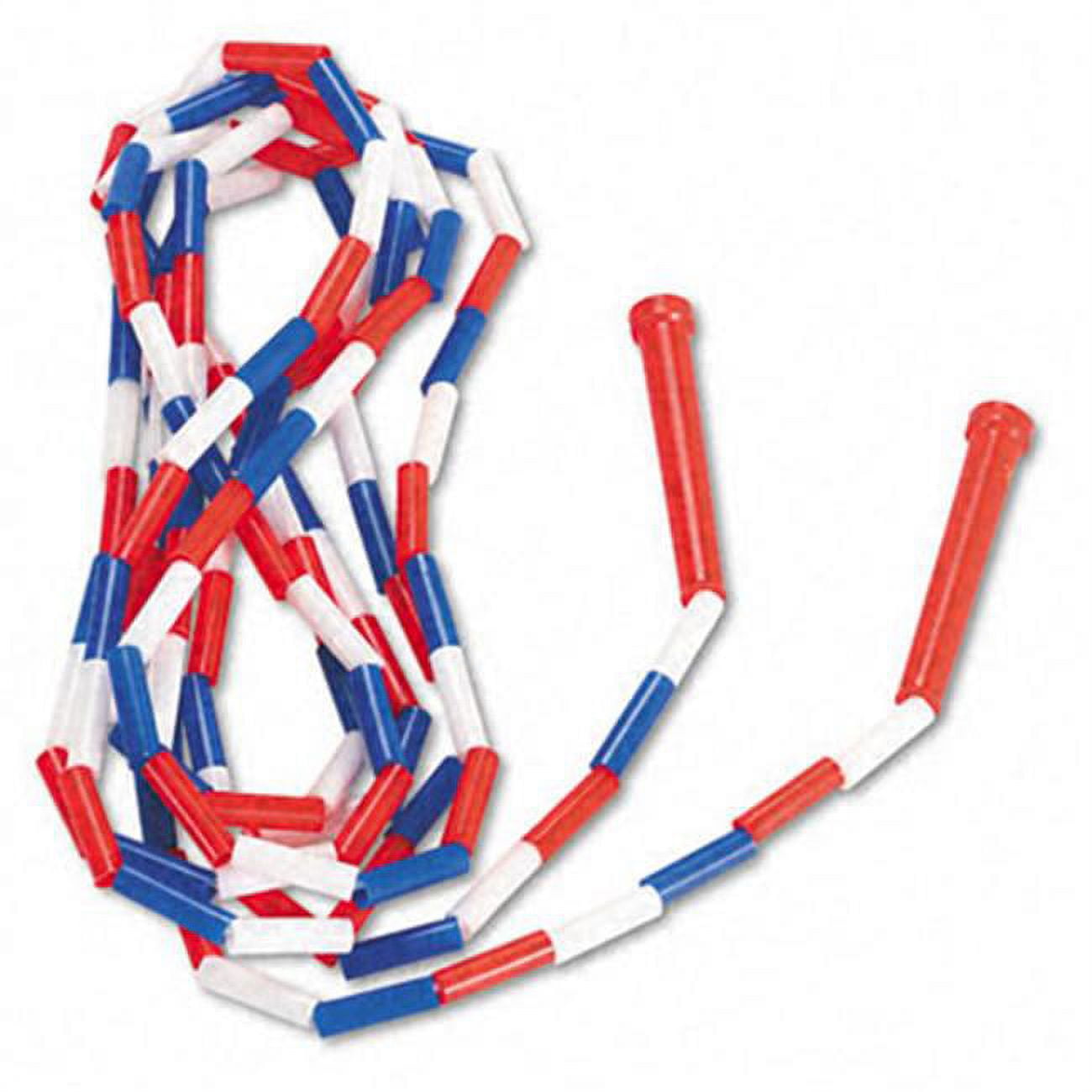 Segmented Plastic Jump Rope 16-ft. Red/Blue/White - Walmart.com