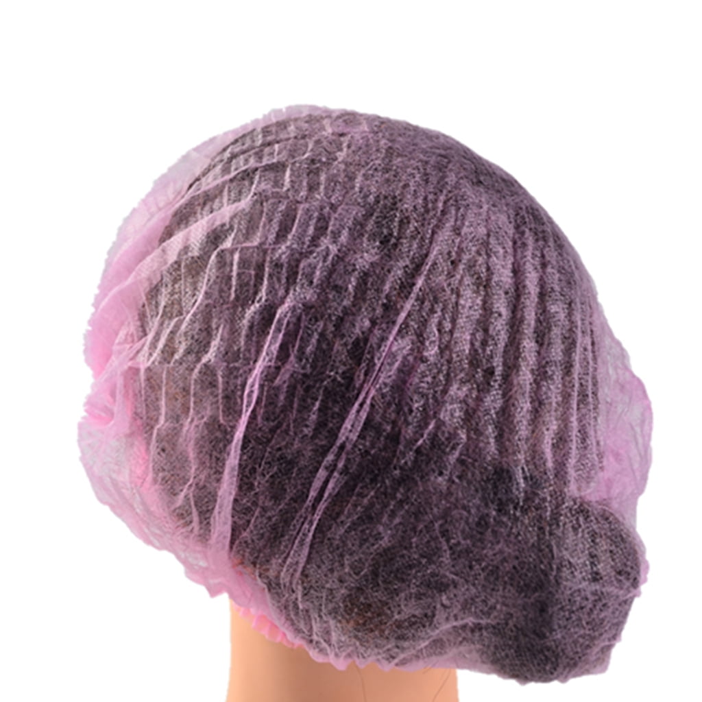 Segolike 100pcs Disposable Hair Nets Bouffant Caps Hair Head Bouffants ...