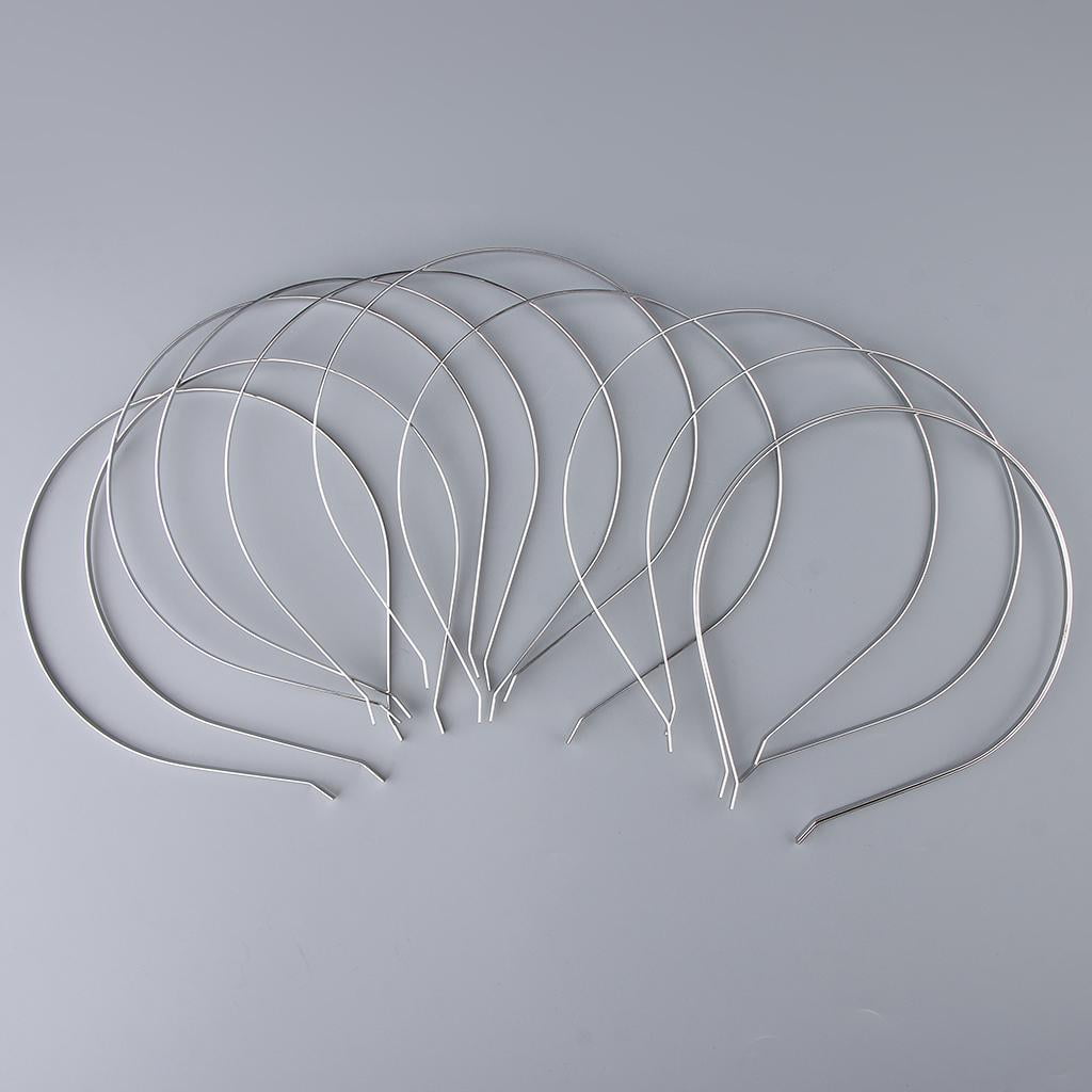 Segolike 100x Metal Headband Base Wire Frame Comfortable Blank for ...