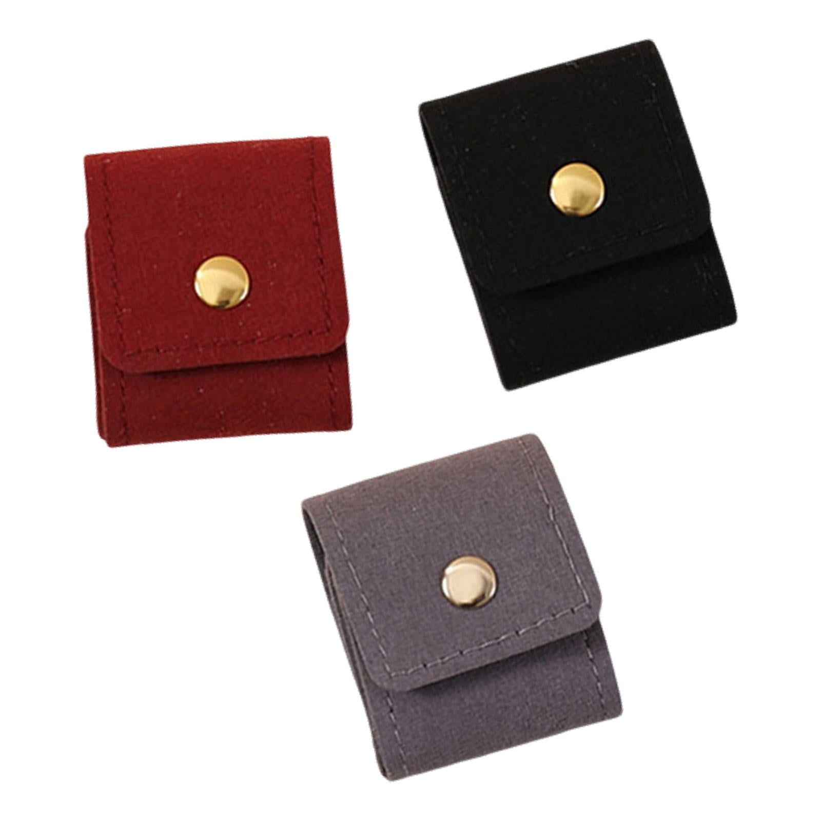 Segolike 3 Pieces Mini Jewelry Organizer Foldable Pouch Multifunctional ...