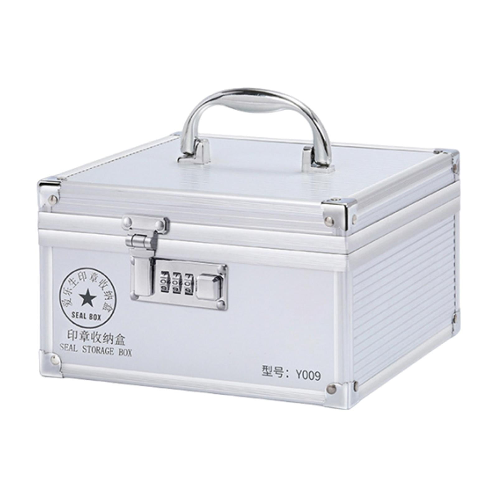Segolike Combination Lock Box with Code Secure 6.30"x6.30"x4.53" Multi ...