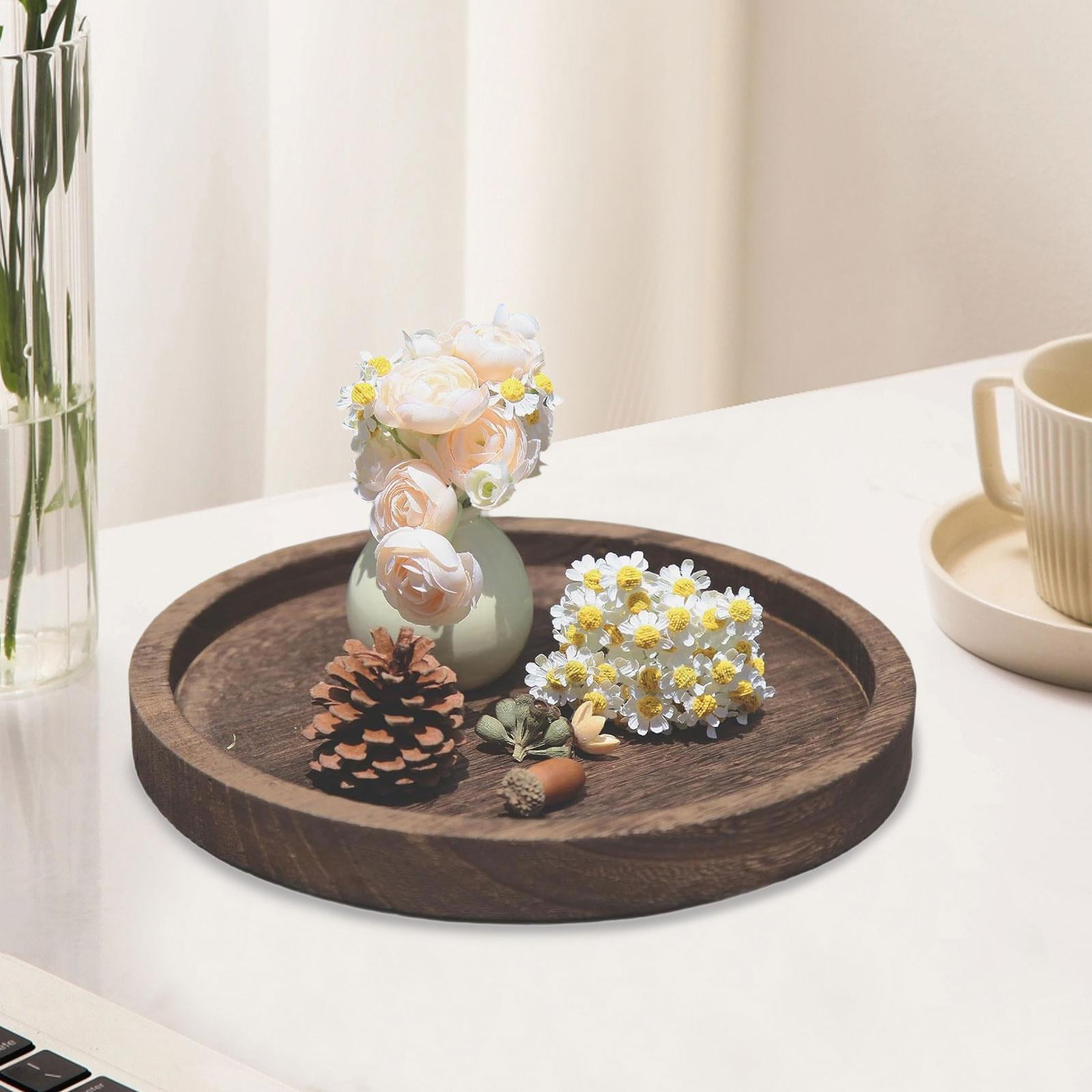 Segolike Display Tray Decorative Tray Rusitc Versatile Countertop ...
