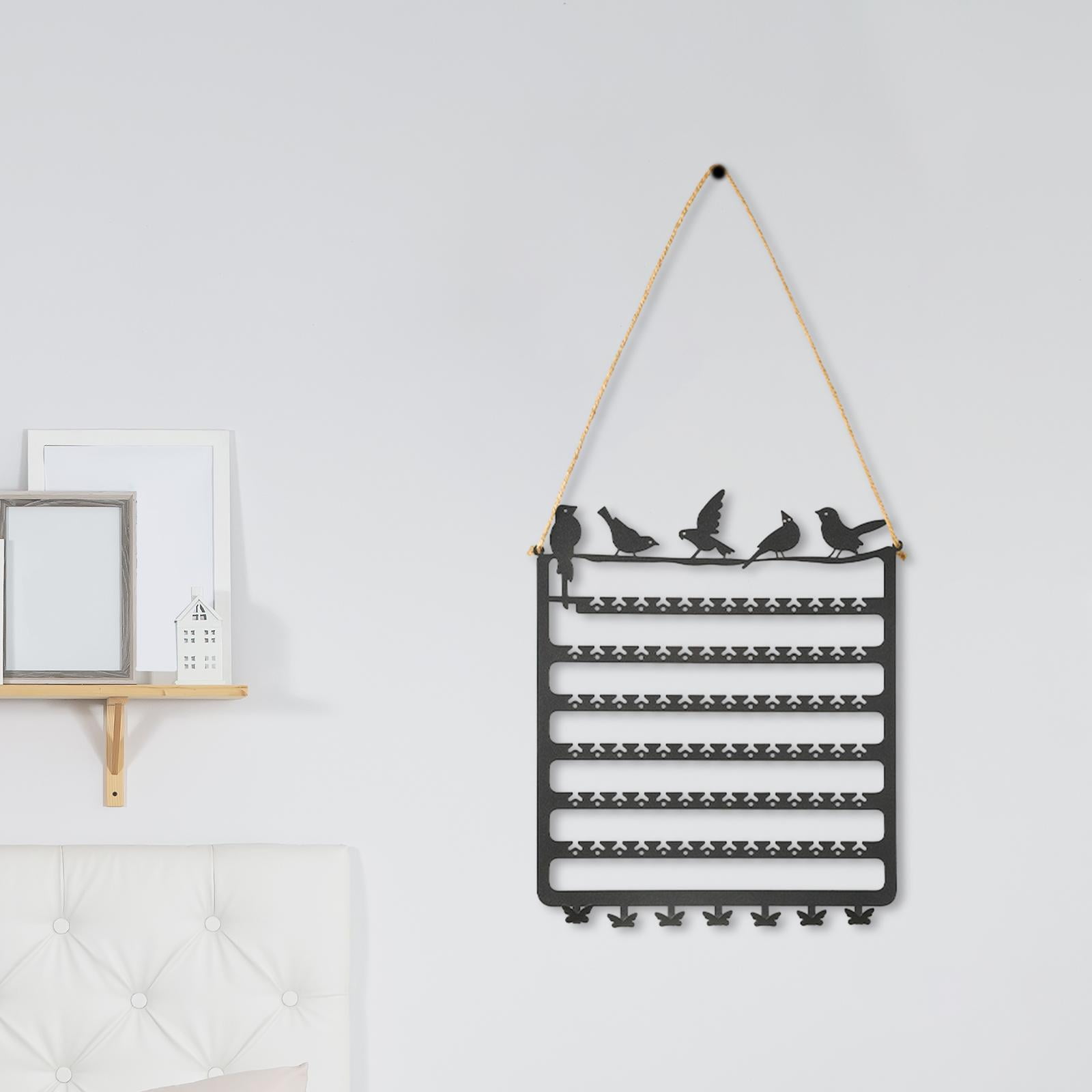 Segolike Hanging Jewelry Rack Jewelry Holder Seven Layers Chains Birds ...
