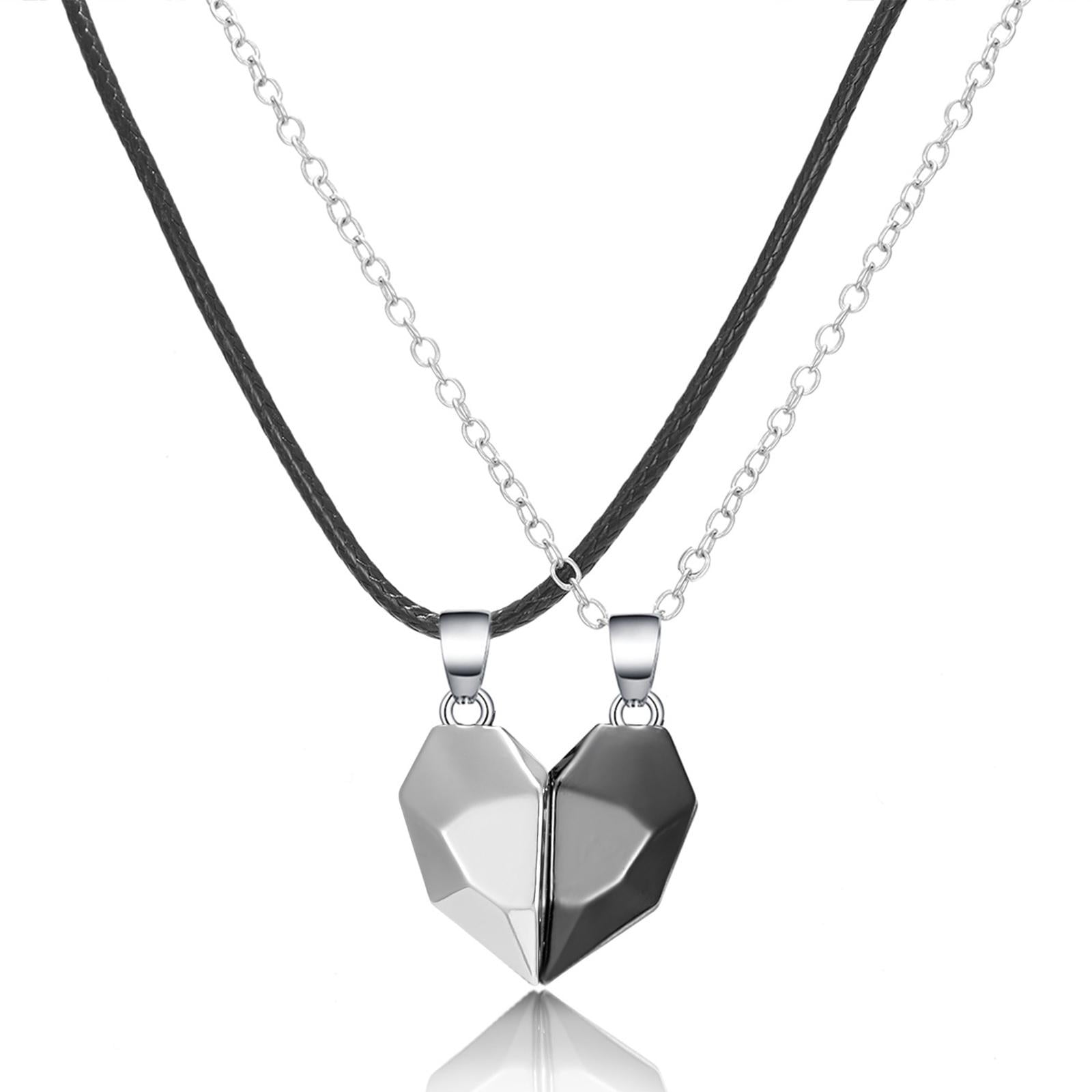 Segolike Matching Necklace Simple Gift Pendant Necklaces for Couple Men ...