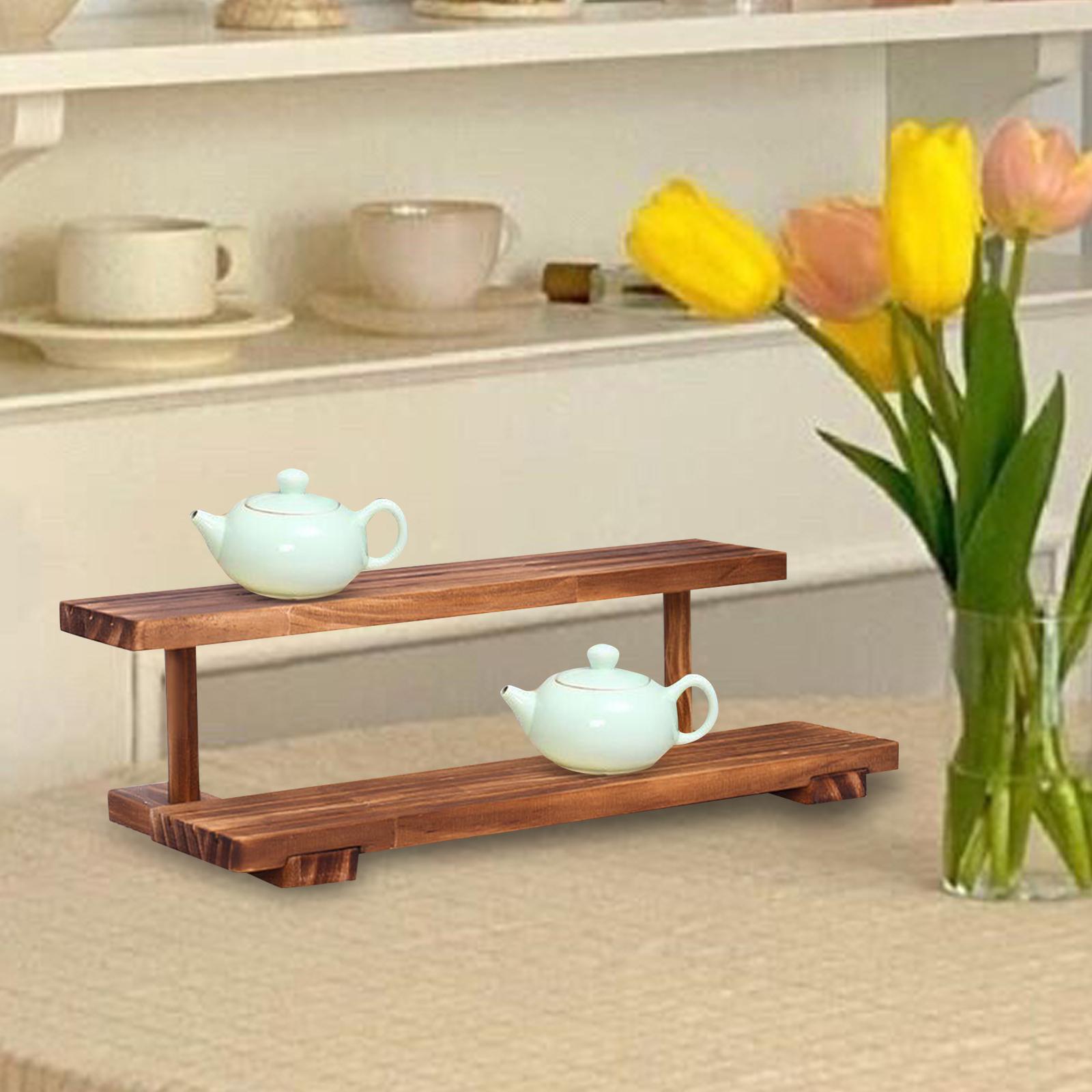 Segolike Wood Display Riser Jewelry Organizer Rack Fashion Decoration ...
