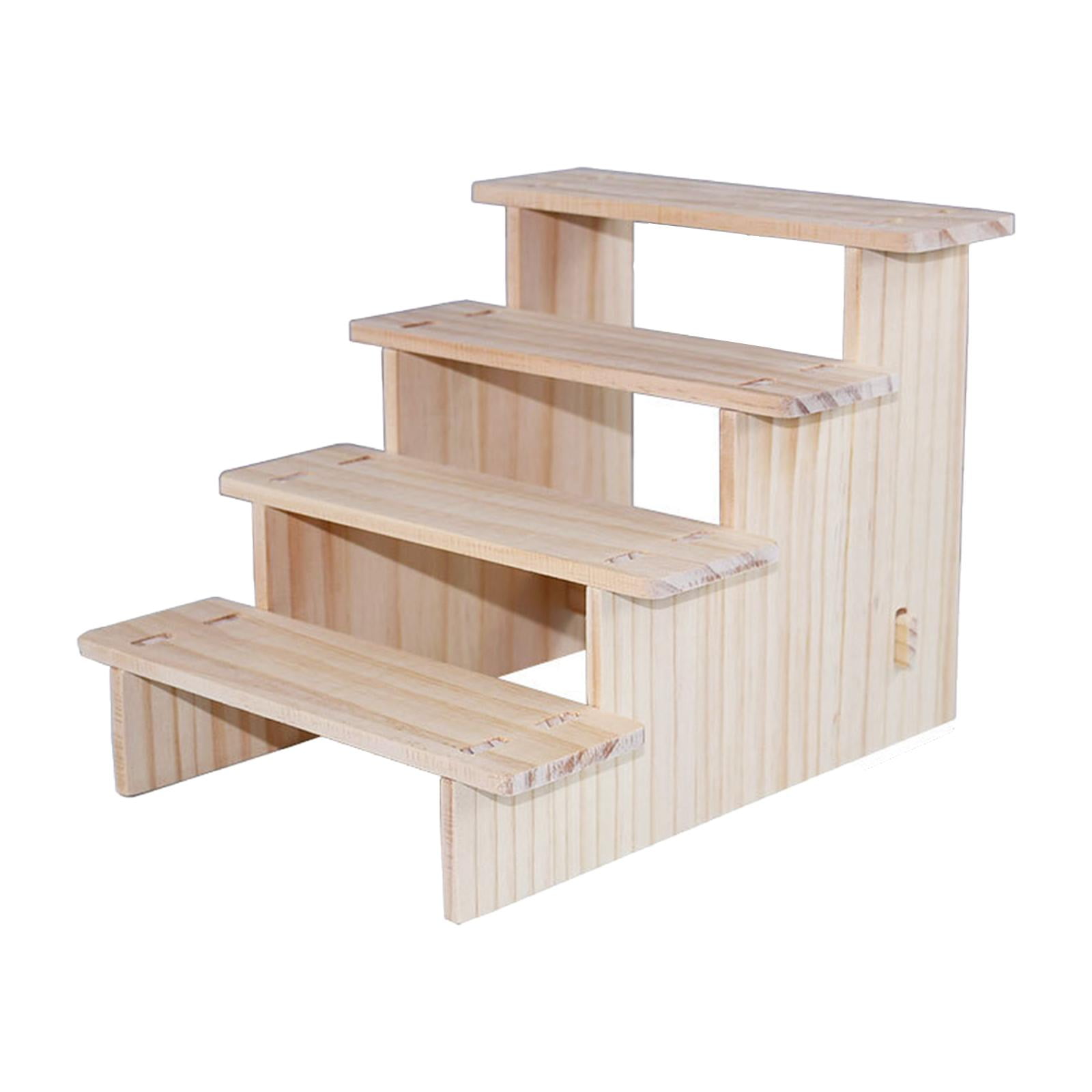 Segolike Wood Display Riser Stand Wooden Display Shelf Multilayer ...