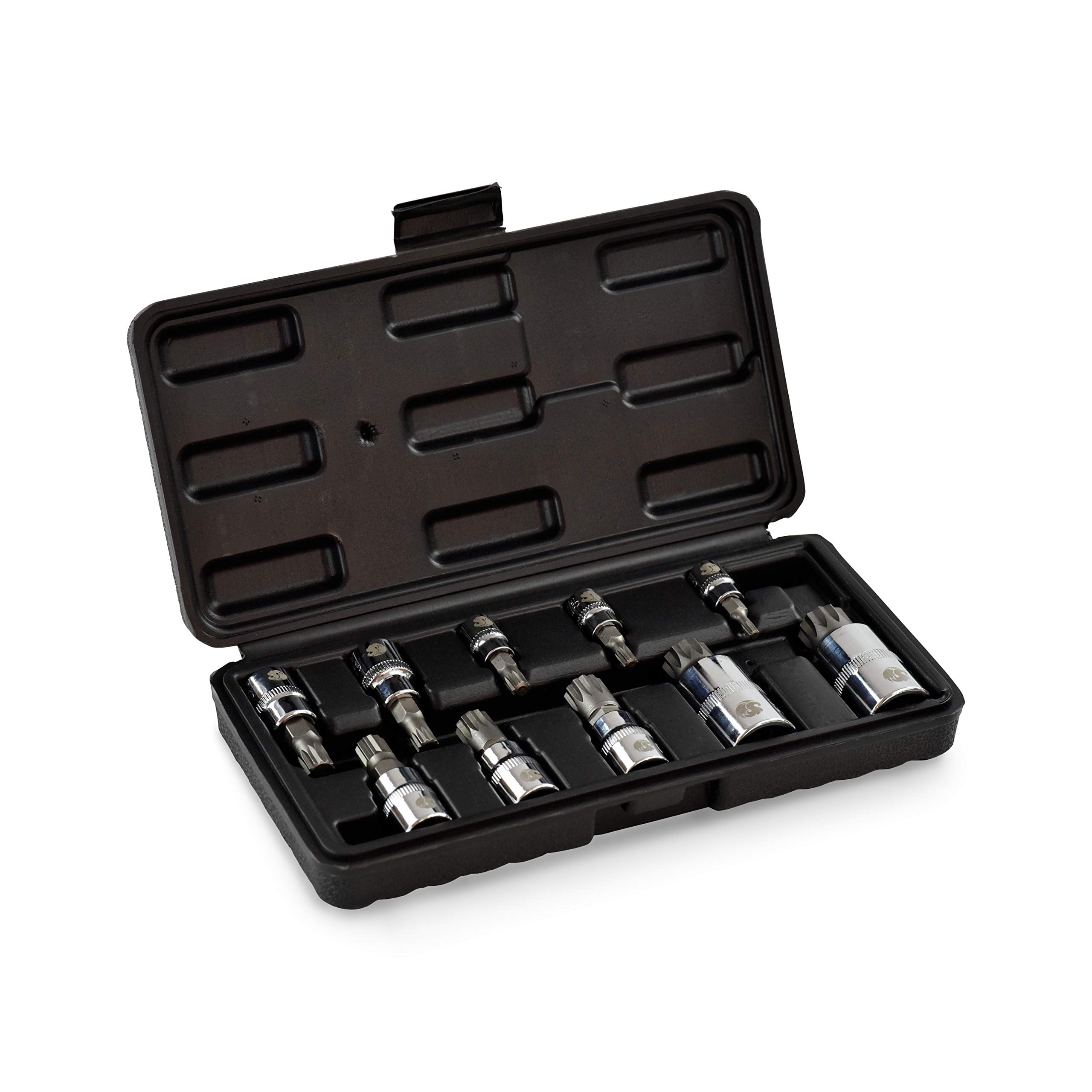 Segomo Tools 10 Piece Triple Square Socket Set - Mixed Drive Triple ...