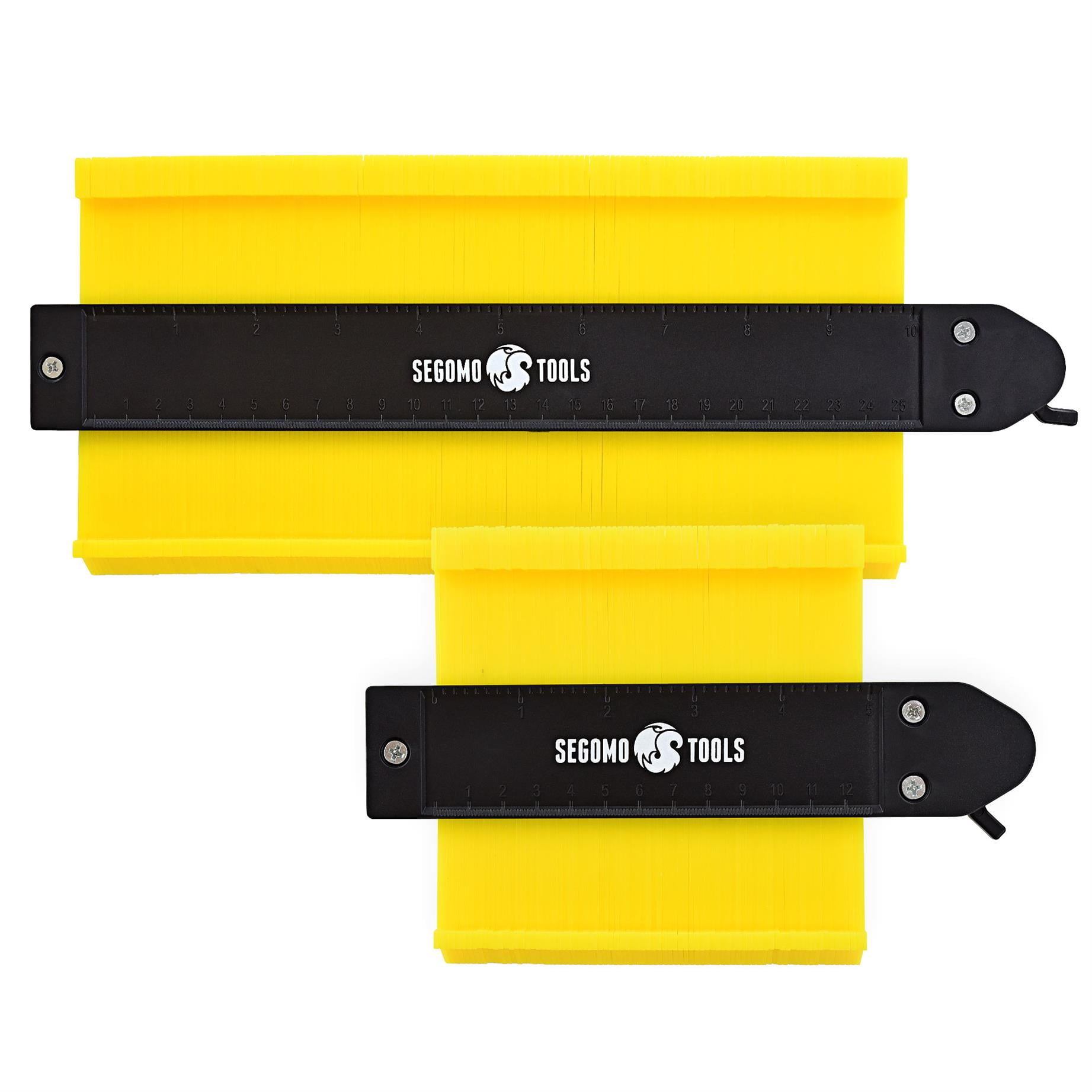 Segomo Tools 2 Pieces 5 Inch & 10 Inch Contour Gauge Profile Tool With ...