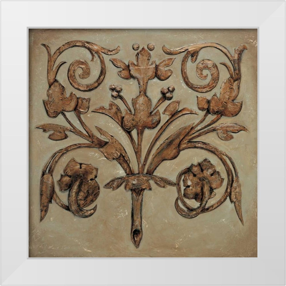 Segovia, Pablo 15x15 White Modern Wood Framed Museum Art Print Titled ...