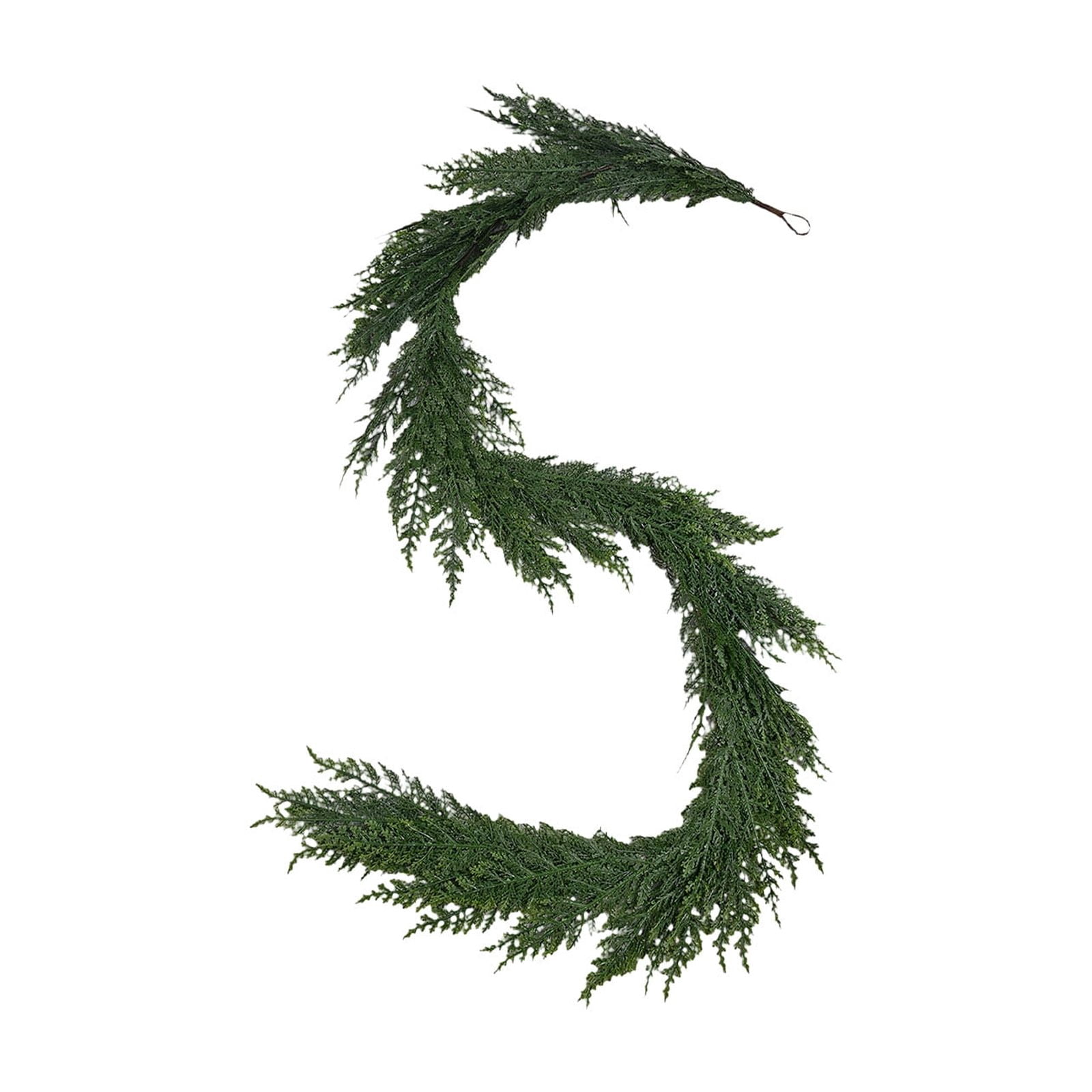 Segrcwoh 1pc 71" Christmas Garland, Real Touch Cedar Garland, Fall ...