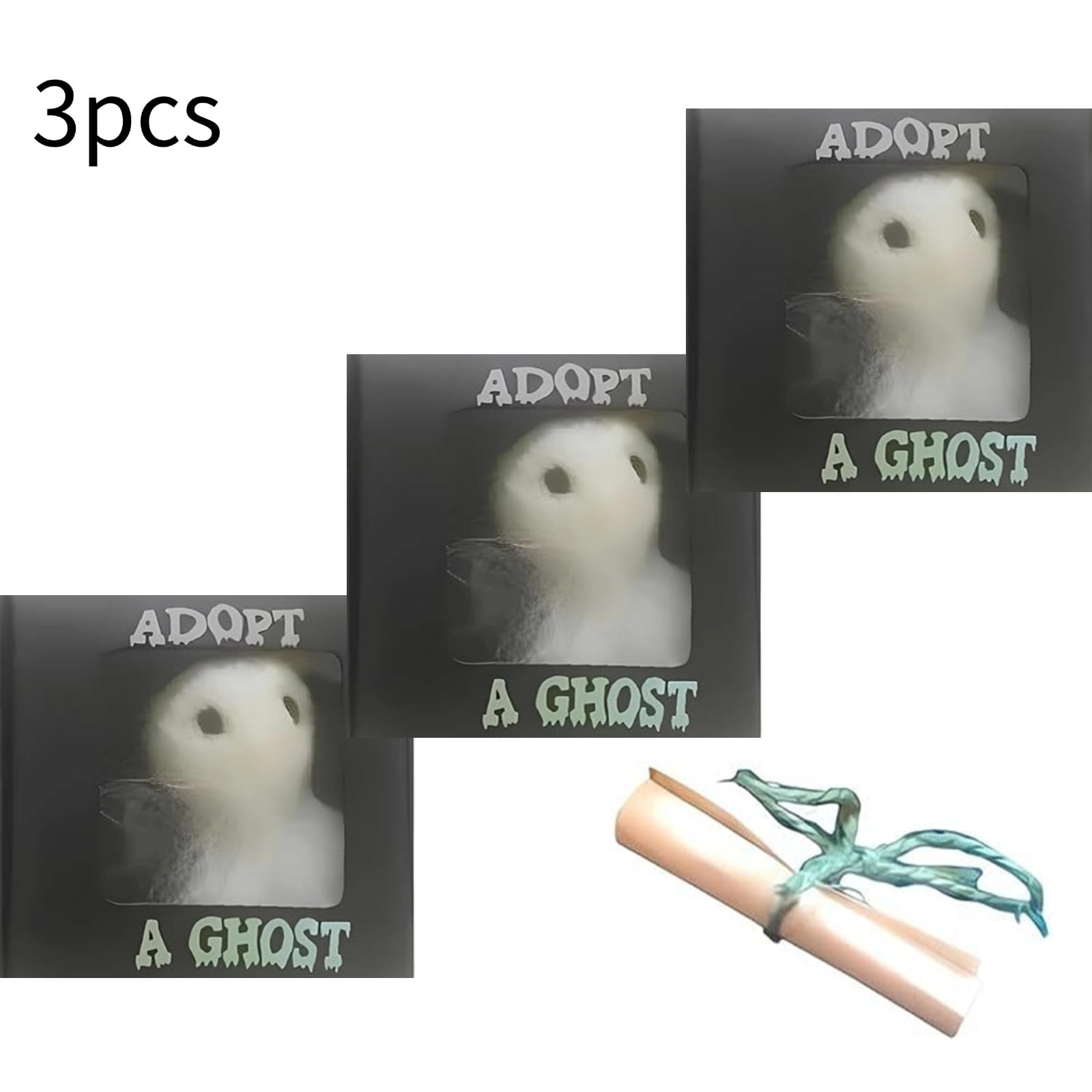 Segrcwoh Adopt A Ghost - 2025 New Super Cute Little Pocket Ghost with A ...