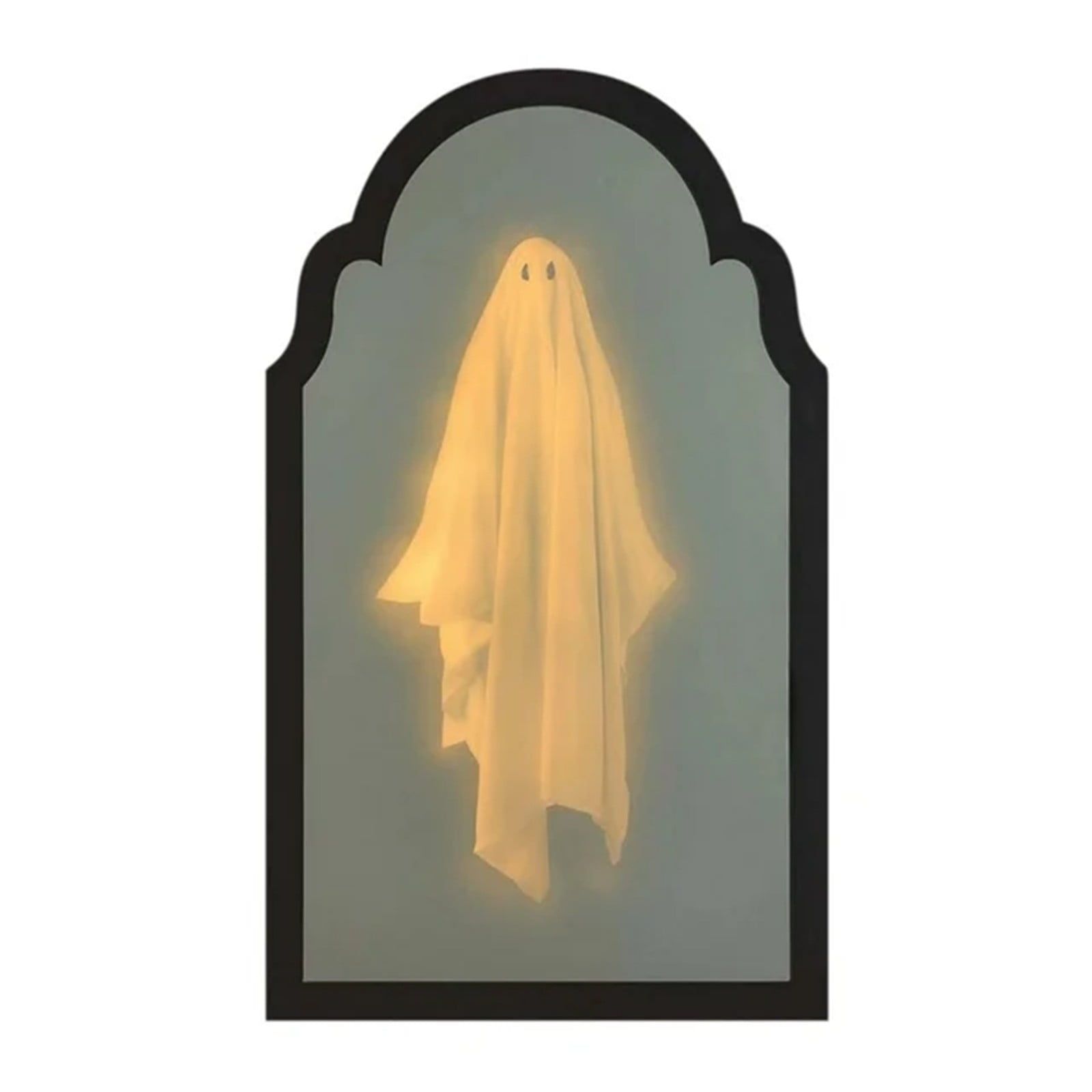 Segrcwoh Ghost Mirror Hologram, 2025 Halloween Decor Indoor Spooky ...
