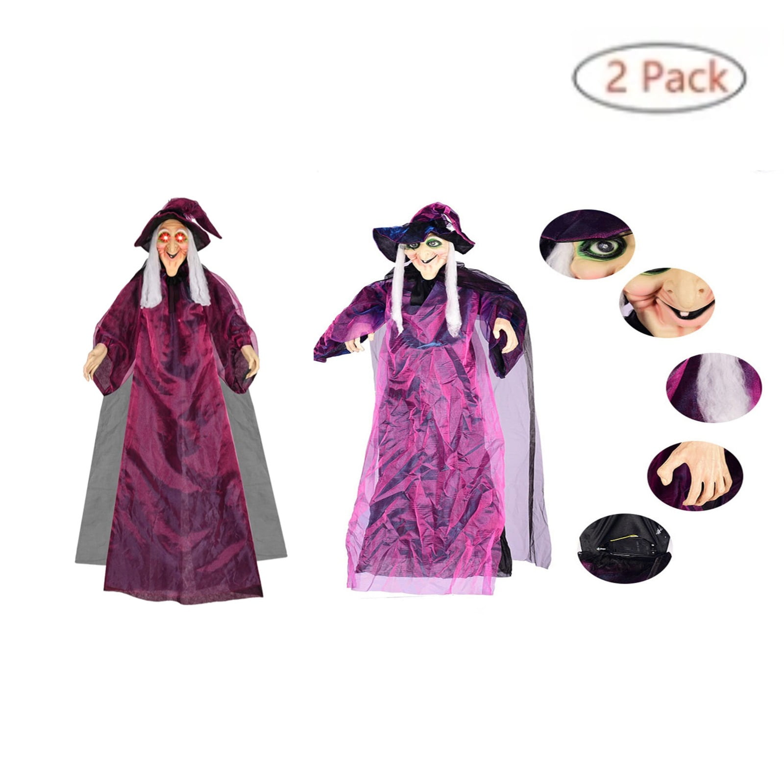 Segrcwoh Halloween Hanging Grim Reapers Decorations Outdoor, 71 ...