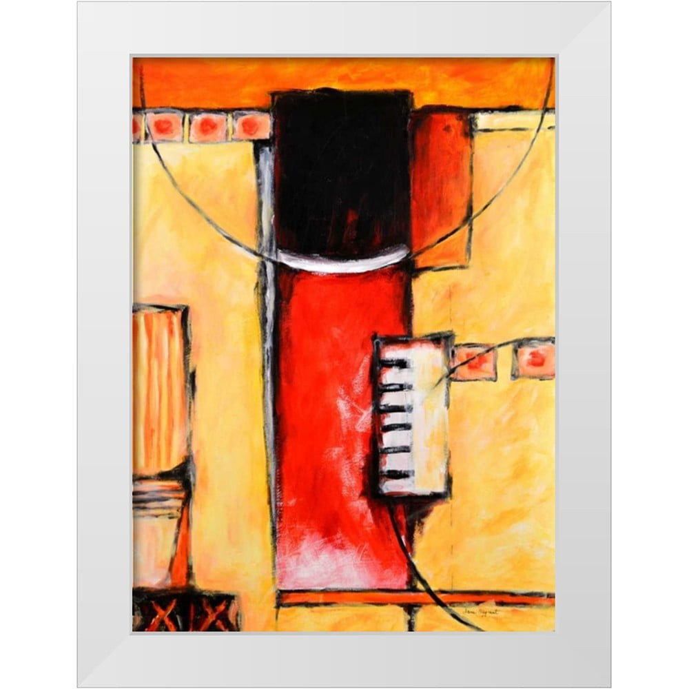 Segrest, Jane 25x32 White Modern Wood Framed Museum Art Print Titled ...