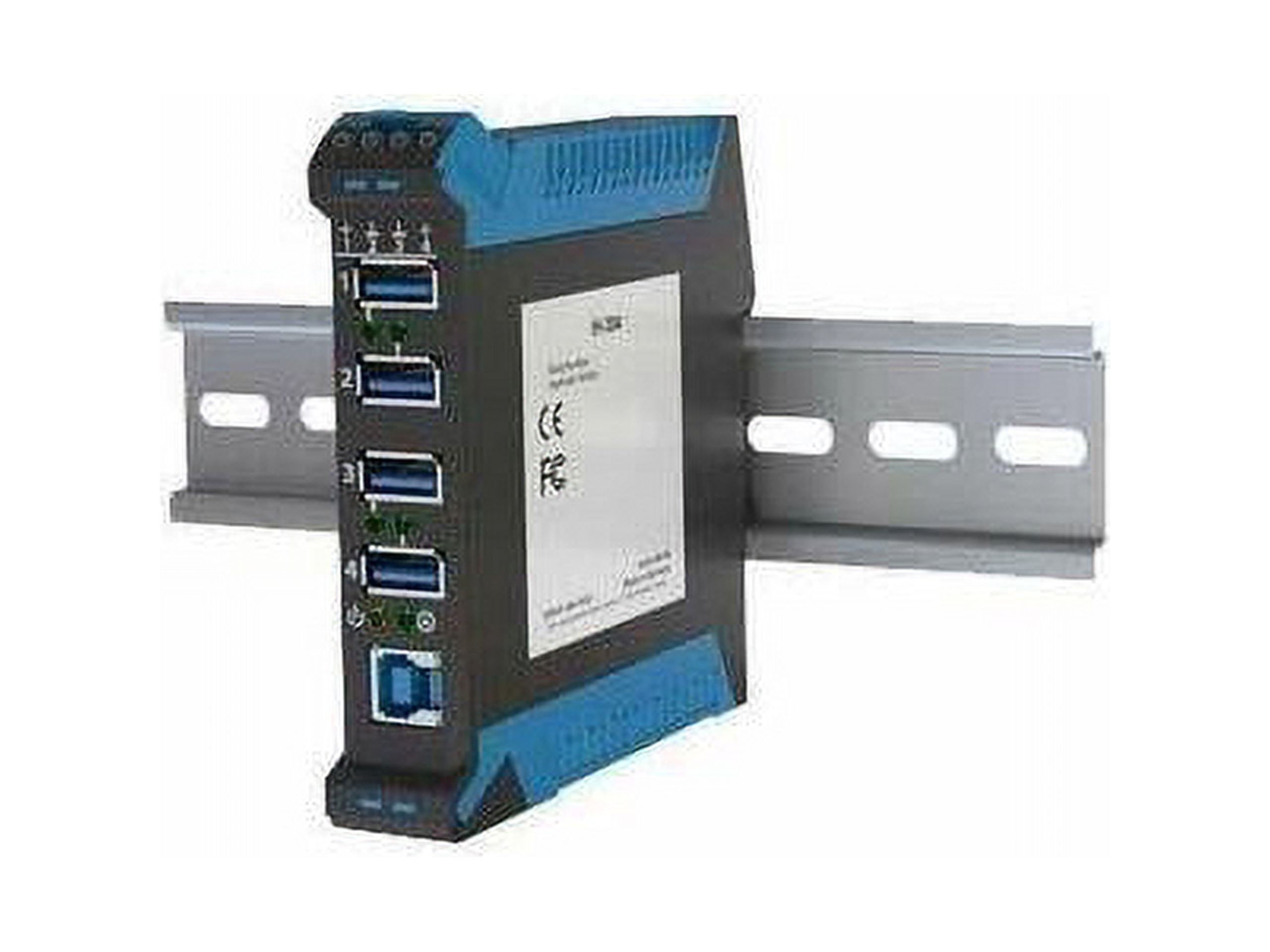Seh Technology M07250 4-Ports IH-304 USB Hub Din Rail Mount: Networking ...