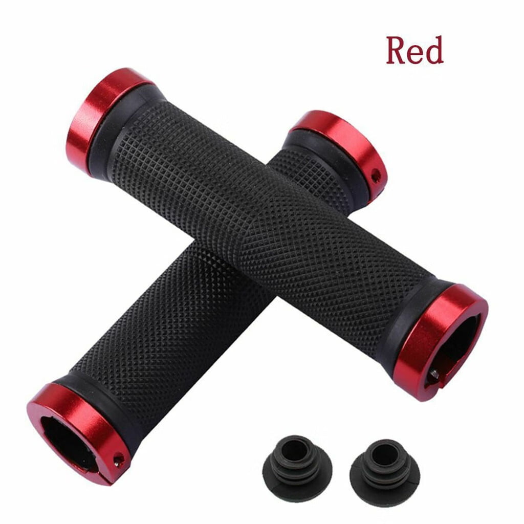 Sehao 2PCS Bike Mountain Bicycle MTB Handlebar Grips Rubber Handle ...