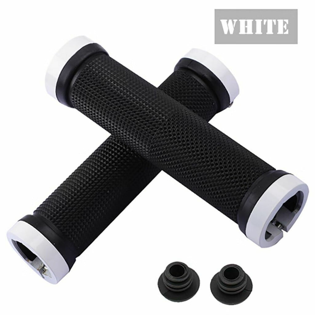 Sehao 2PCS Bike Mountain Bicycle MTB Handlebar Grips Rubber Handle ...