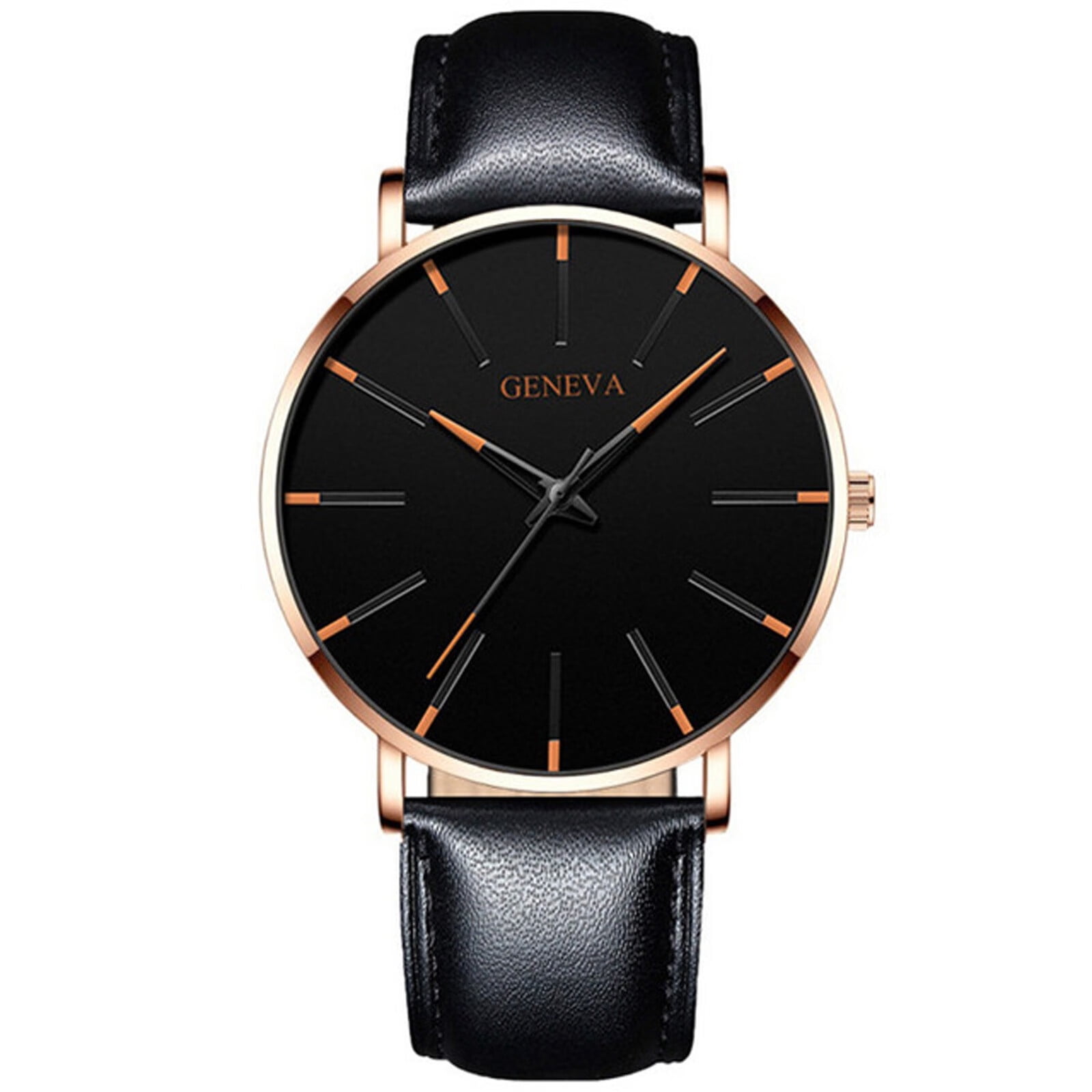 Sehao Men's Watch Men's Ultra Thin Watches Business Stainless Steel ...