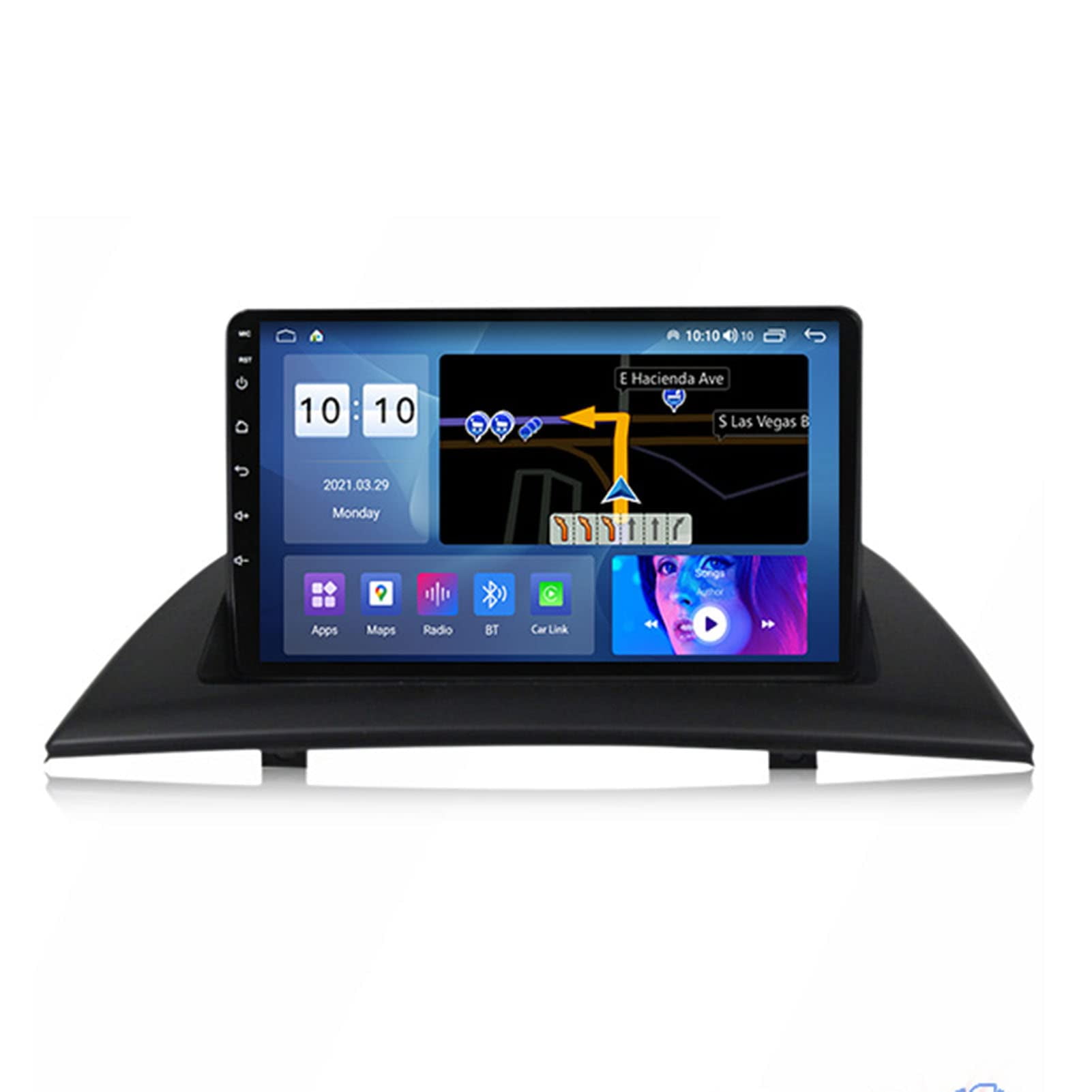 Sehmtoo 9 Inch Double Din Car Stereo With Navigation Android Radio Para ...