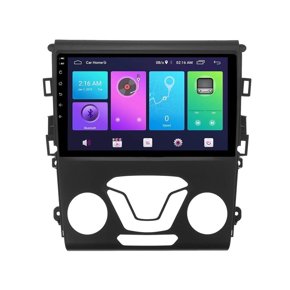 Sehmtoo Android Car Stereo for Ford MENDEO 2014 2015 9 inch 2 Din Radio ...