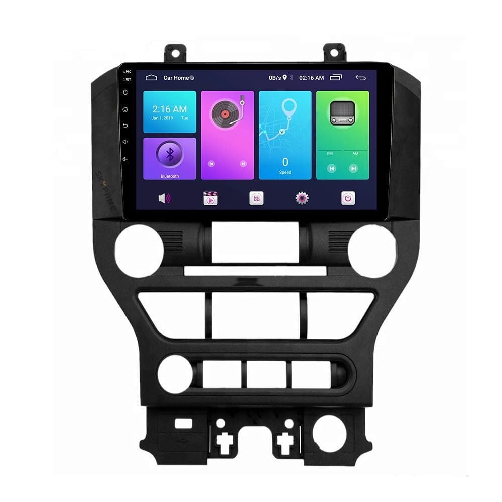 Sehmtoo Android Car Stereo for Ford Must-ang 2015-2018 9 inch 2 Din ...