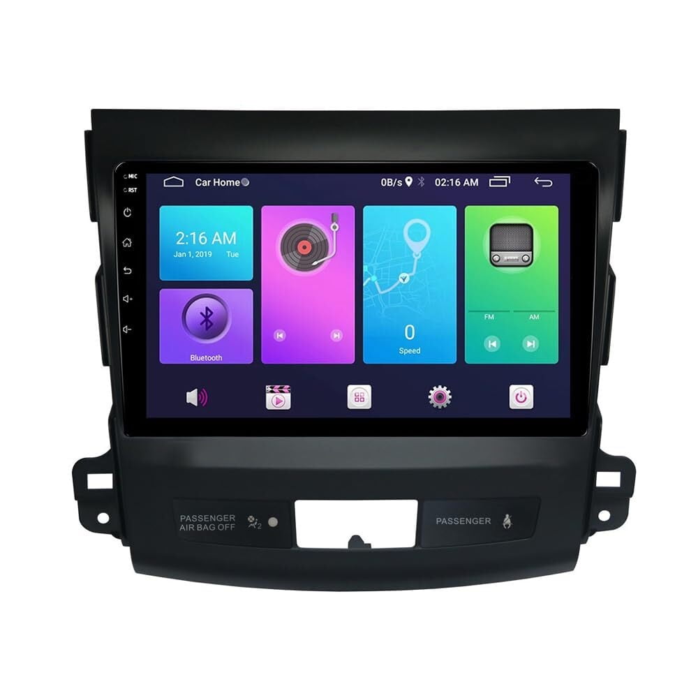 Sehmtoo Android Car Stereo for Mitsubishi Outlander 2010 2011 2 Din ...